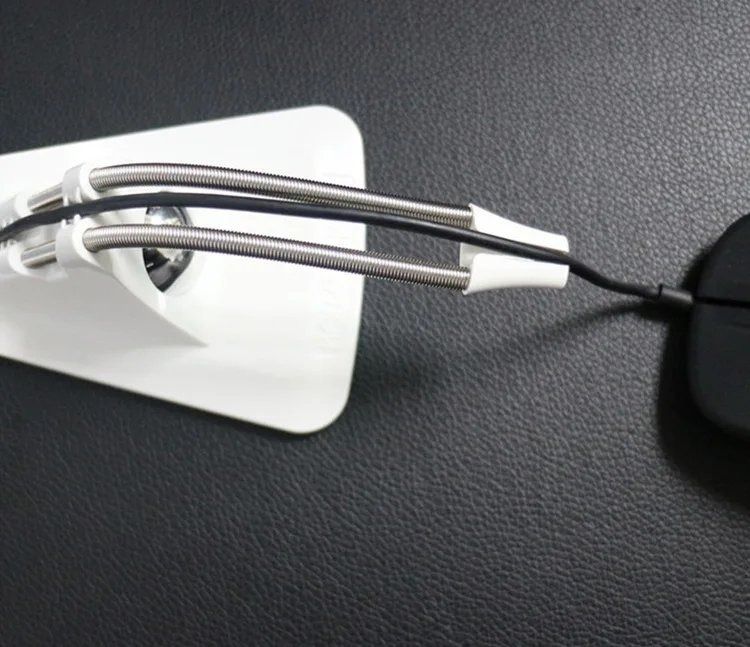 Mouse Cable Holder Mouse Bungee Cord Clip Wire Organizer Flexible for ...