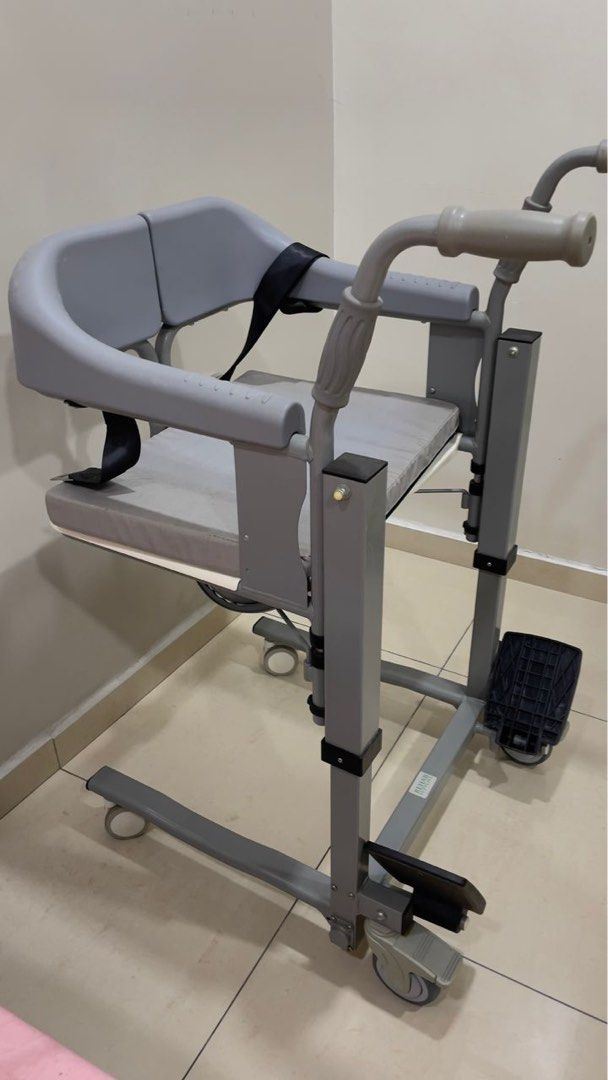 Multi-Functional Lifting Transfer Commode Wheelchair, Health ...