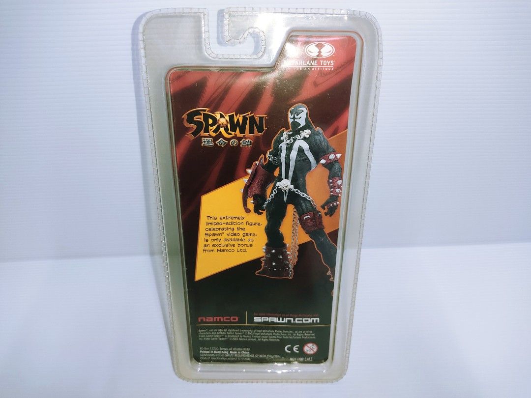 SPAWN CHAINS OF DESTINY LIMITED EDITION NAMCO EXCLUSIVE 2003, Hobbies ...