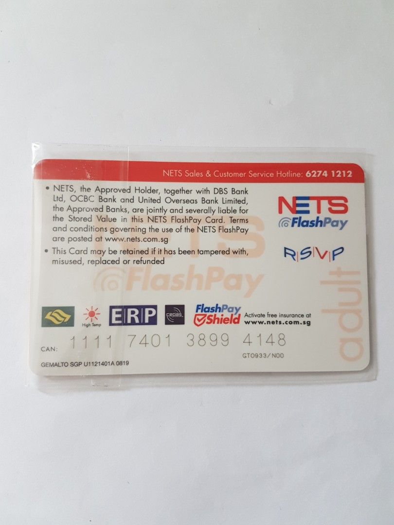 Nets flashpay card, Hobbies & Toys, Travel, Travel Essentials & Accessories on Carousell