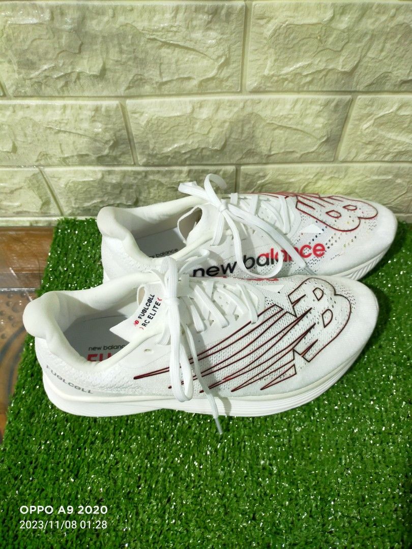 New Balance Fuel Cell RC Elite V2/white, Men's Fashion, Footwear ...
