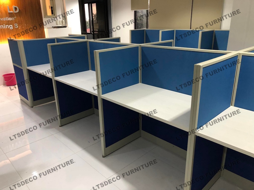 NEW WORKSTATION TABLE/FURNITURE/OFFICE PARTITION MODULAR CUBICLES ...