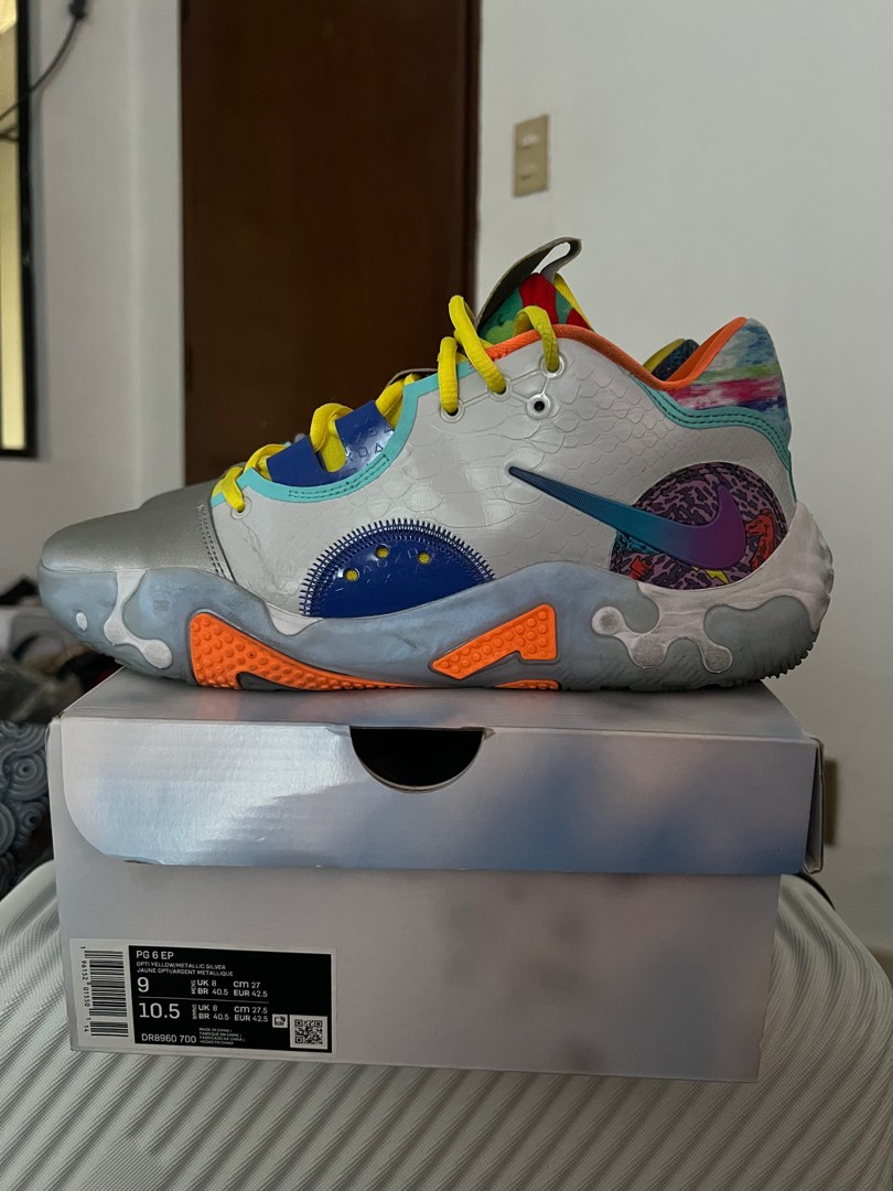 Nike PG 6 What The size 9, Men's Fashion, Footwear, Sneakers on Carousell