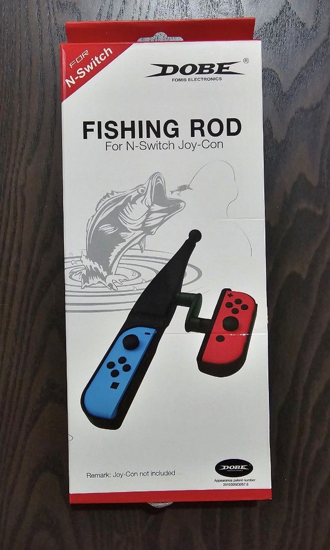 Nintendo Switch Fishing Rod Joy Con Controller, Video Gaming, Gaming ...