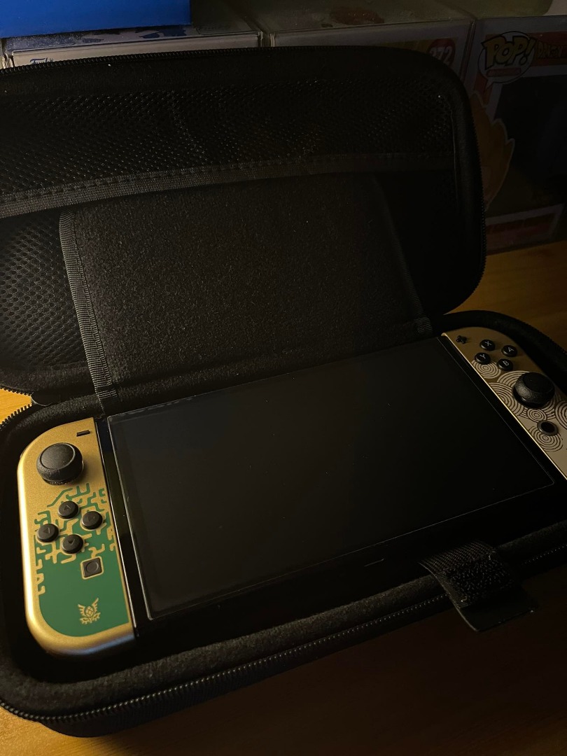 Nintendo Switch OLED TOTK Version, Video Gaming, Video Game Consoles ...