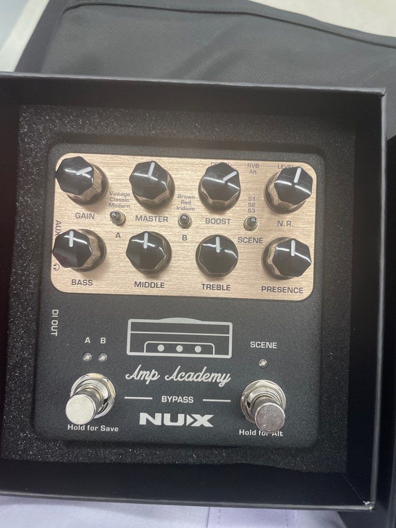 NUX Amp Academy NGS-6 Amp simulator and IR loader effects pedal ...
