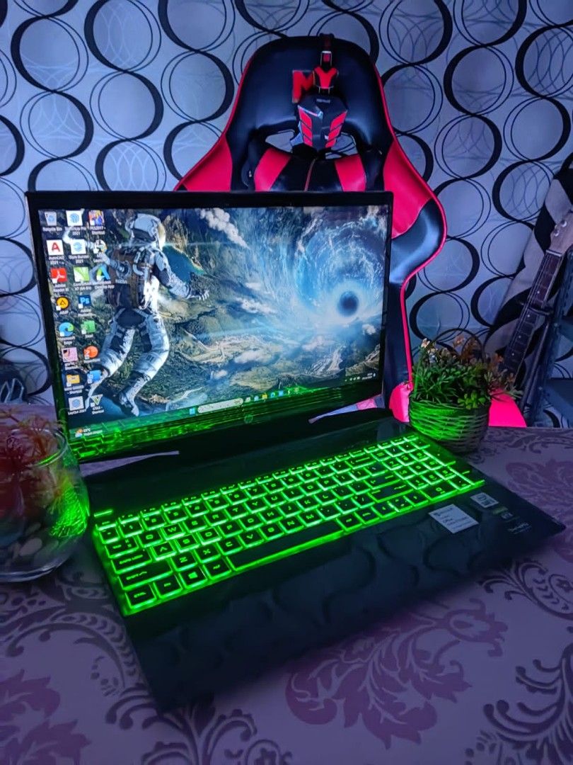 [NVIDIA RTX 6GB] Laptop HP Pavilion Gaming Gen 10 Comet Lake RAM 16GB ...