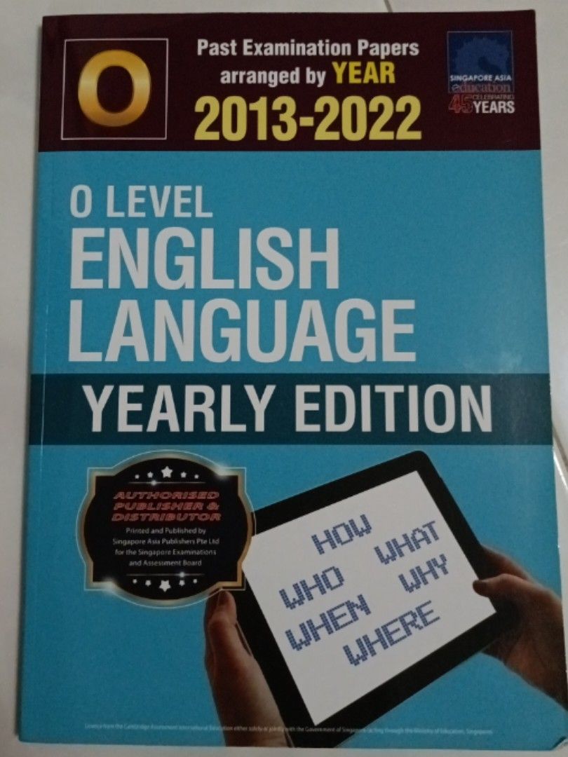 O level English TYS with answer key, Hobbies & Toys, Books & Magazines ...