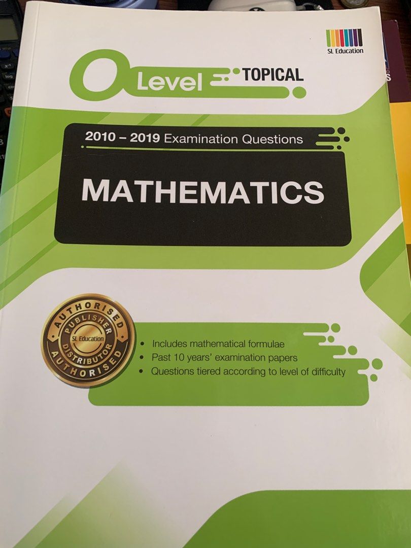O Level Mathematics TYS, Hobbies & Toys, Books & Magazines, Assessment ...
