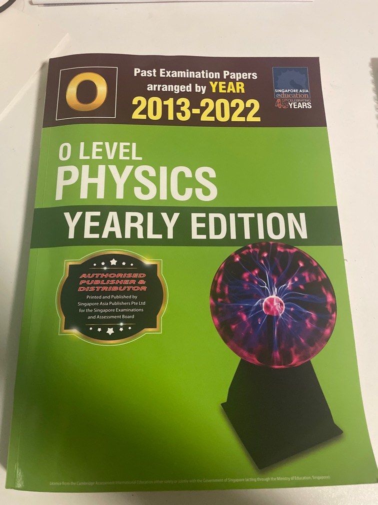 O Level Physics TYS, Hobbies & Toys, Books & Magazines, Assessment ...