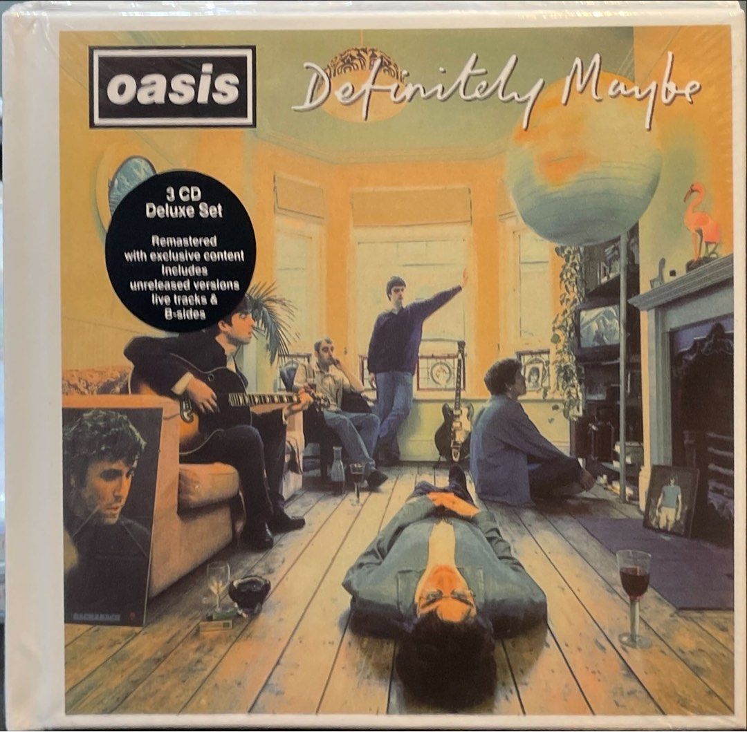 OASIS: DEFINITELY MAYBE (3CD), Hobbies & Toys, Music & Media, CDs ...