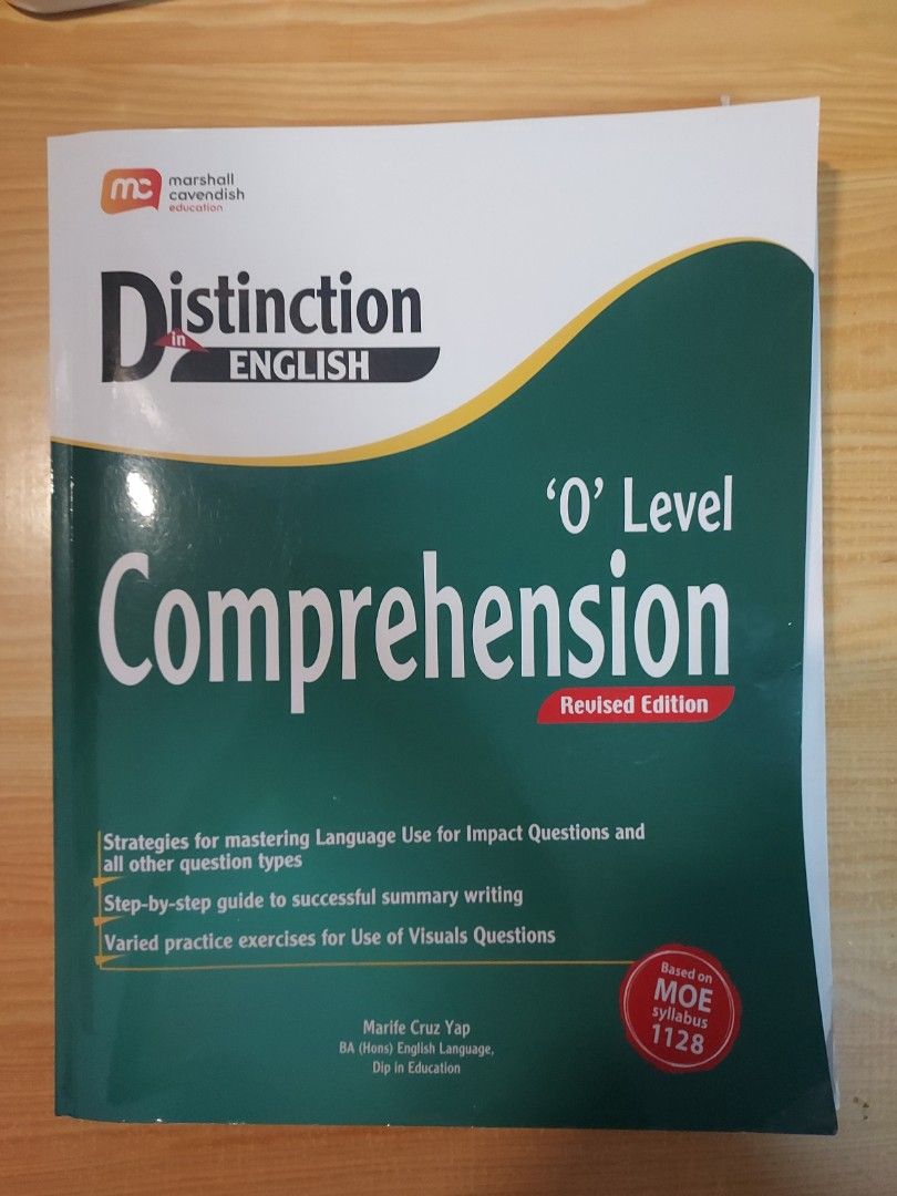 O LEVEL ENGLISH COMPREHENSION ASSESSMENT BOOK, Hobbies & Toys, Books ...