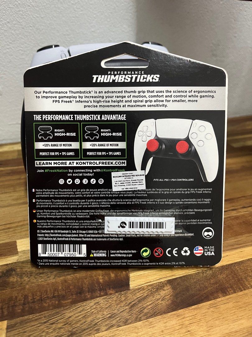 PS5/PS4 Ori Kontrol Freek Inferno, Video Gaming, Video Games, PlayStation on Carousell