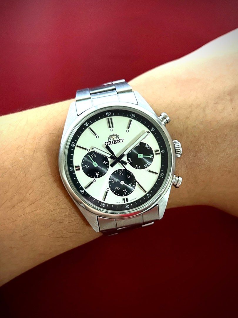 Orient JDM Panda Neo 70s “Speedtimer” Alternative Chronograph Stainless ...