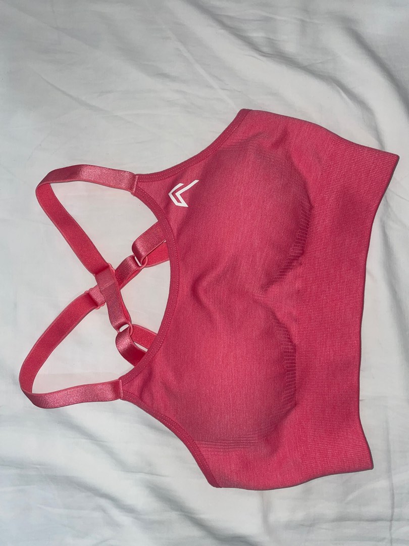 ORIG ONER ACTIVE PINK SPORTS BRA, Women's Fashion, Activewear on Carousell