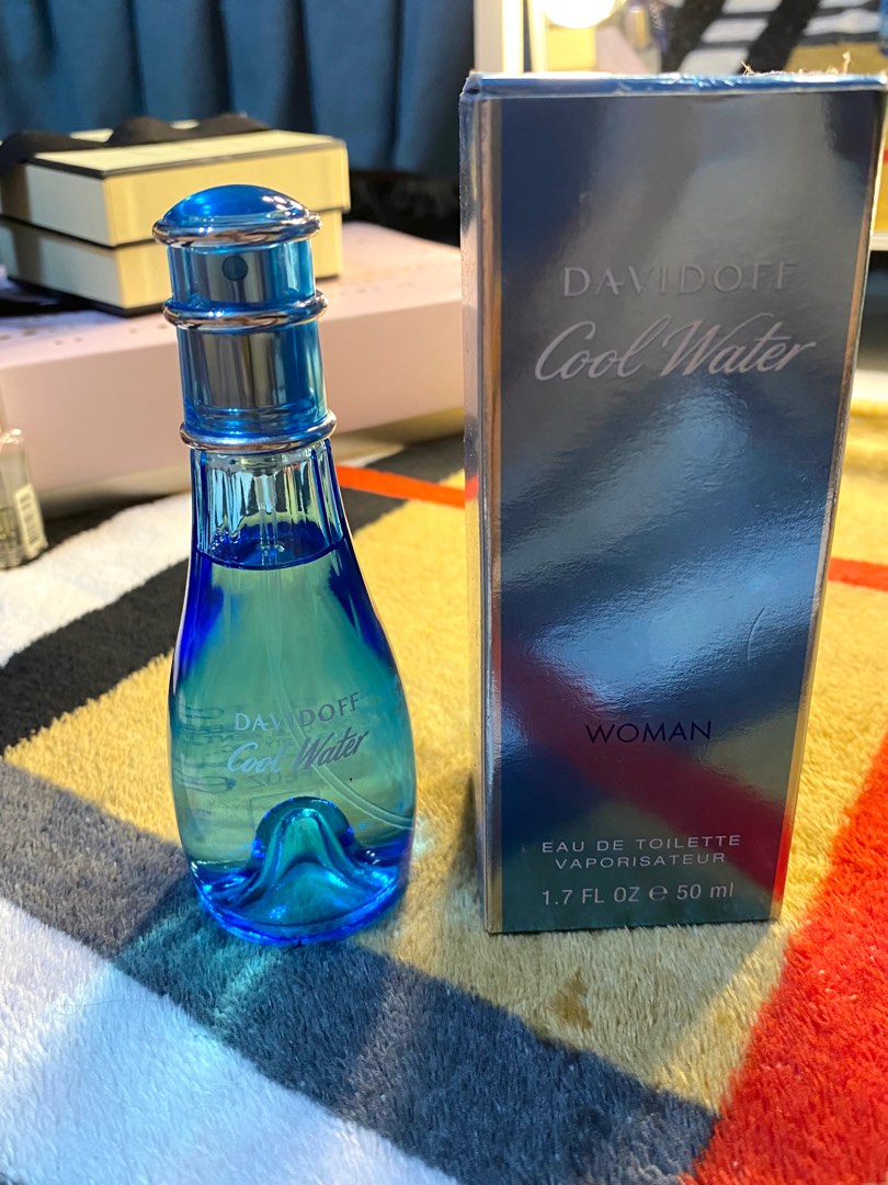 Original Cool Water Woman 50ml, Beauty & Personal Care, Fragrance ...