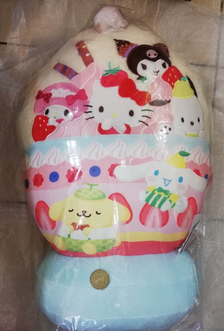 Original Japan Sanrio Hello Kitty Mix Characters Sweet Parfait Design ...