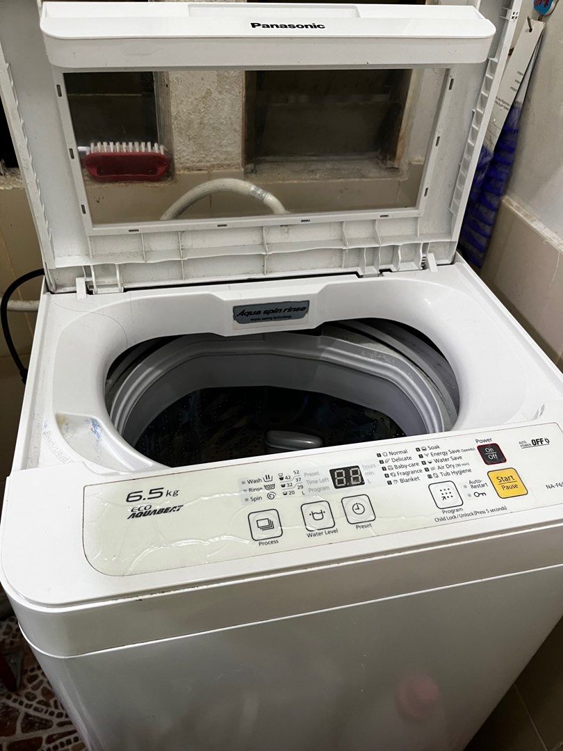 PANASONIC TOP-LOAD WASHING MACHINE, TV & Home Appliances, Washing ...