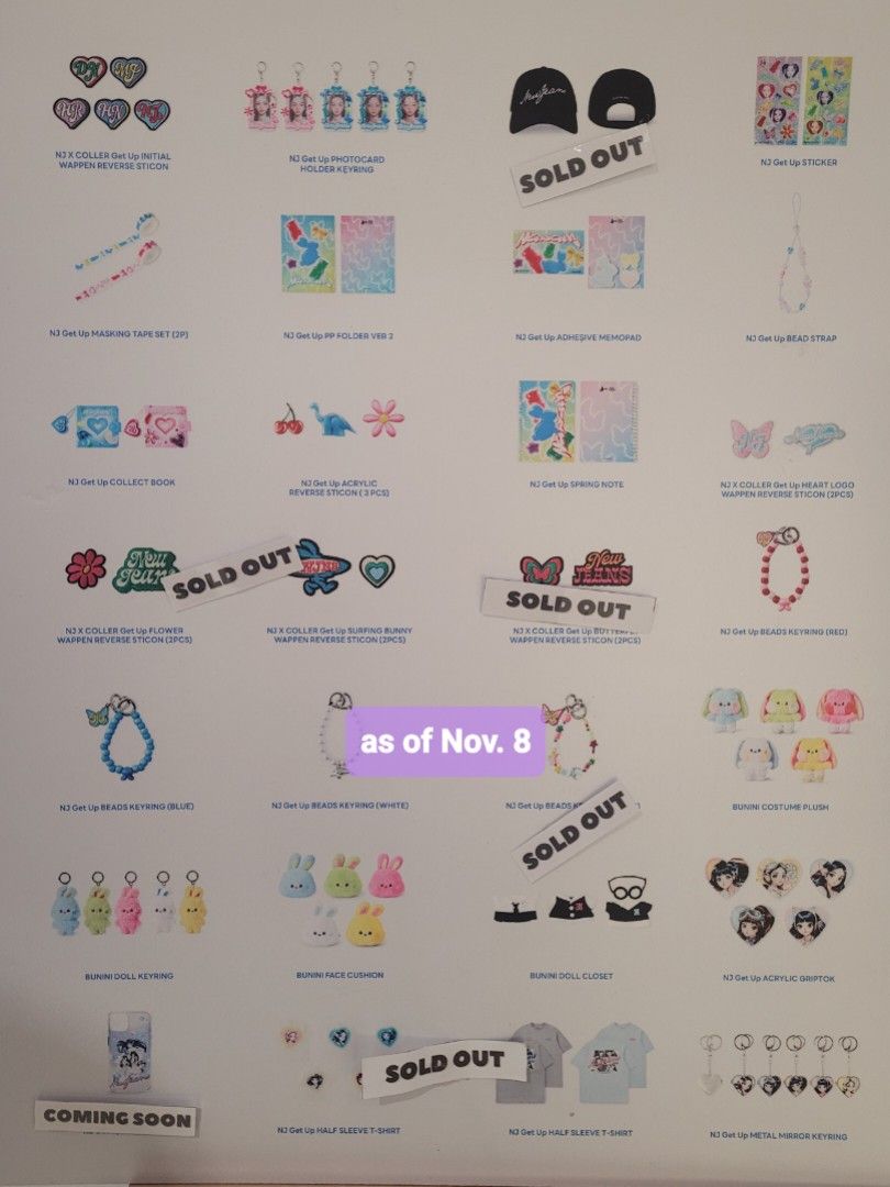 Pasabuy: BTS & NewJeans x Line Friends Merch (# pop up store ppg ...