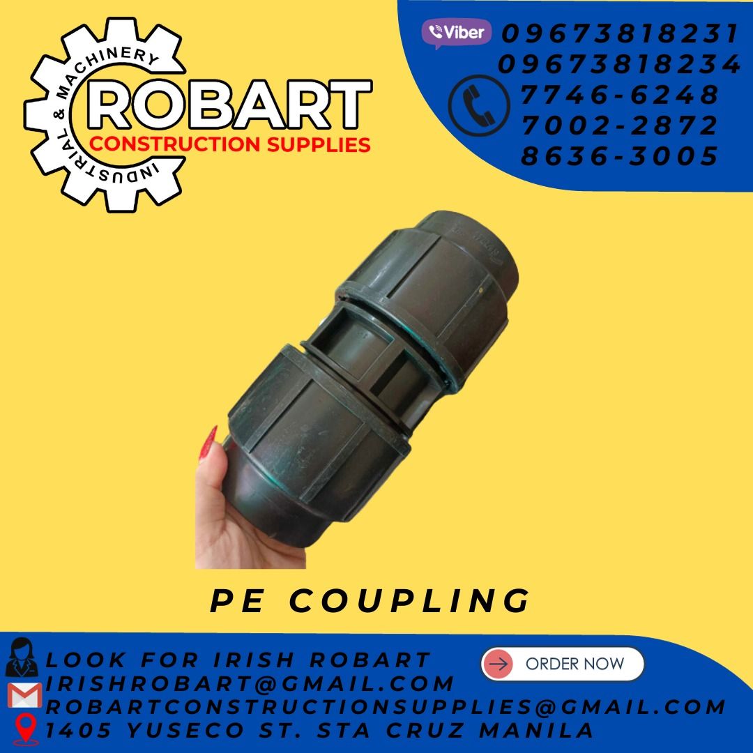 PE Coupling, Commercial & Industrial, Construction Tools & Equipment on ...