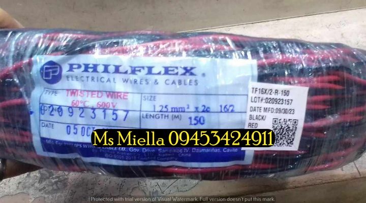 Philflex Twisted TF Wire, Commercial & Industrial, Construction Tools ...