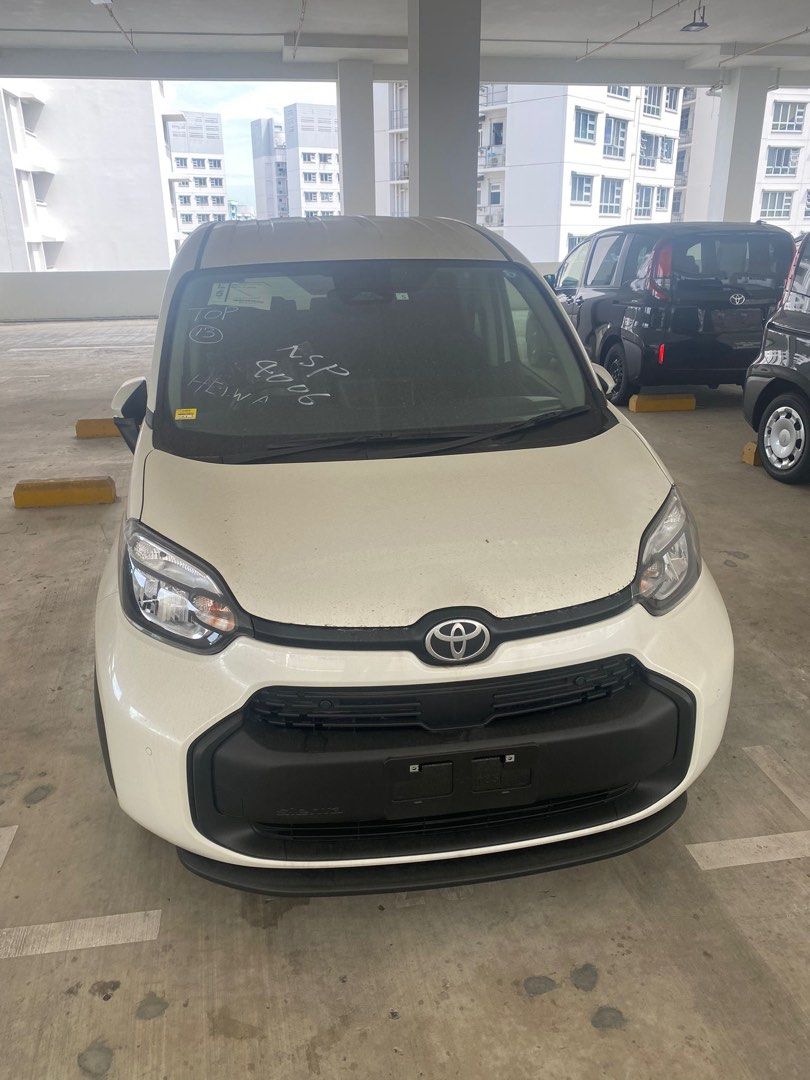 PHV 2023 Brand new Toyota Sienta Hybrid for long term rental, Cars, Car Rental on Carousell