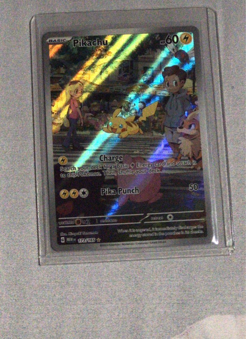 Pikachu alt art 151, Hobbies & Toys, Toys & Games on Carousell