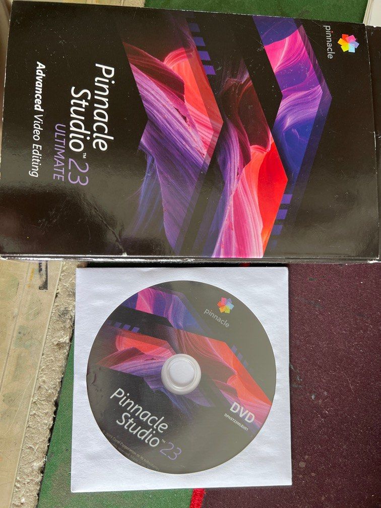 Pinnacle Studio 23 Ultimate Advanced Video Editing, Computers & Tech ...