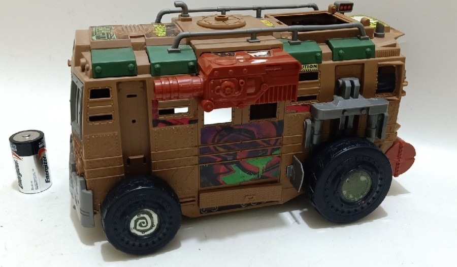 playmates tmnt shellraiser vehicle viacom leonardo raphael donatello ...