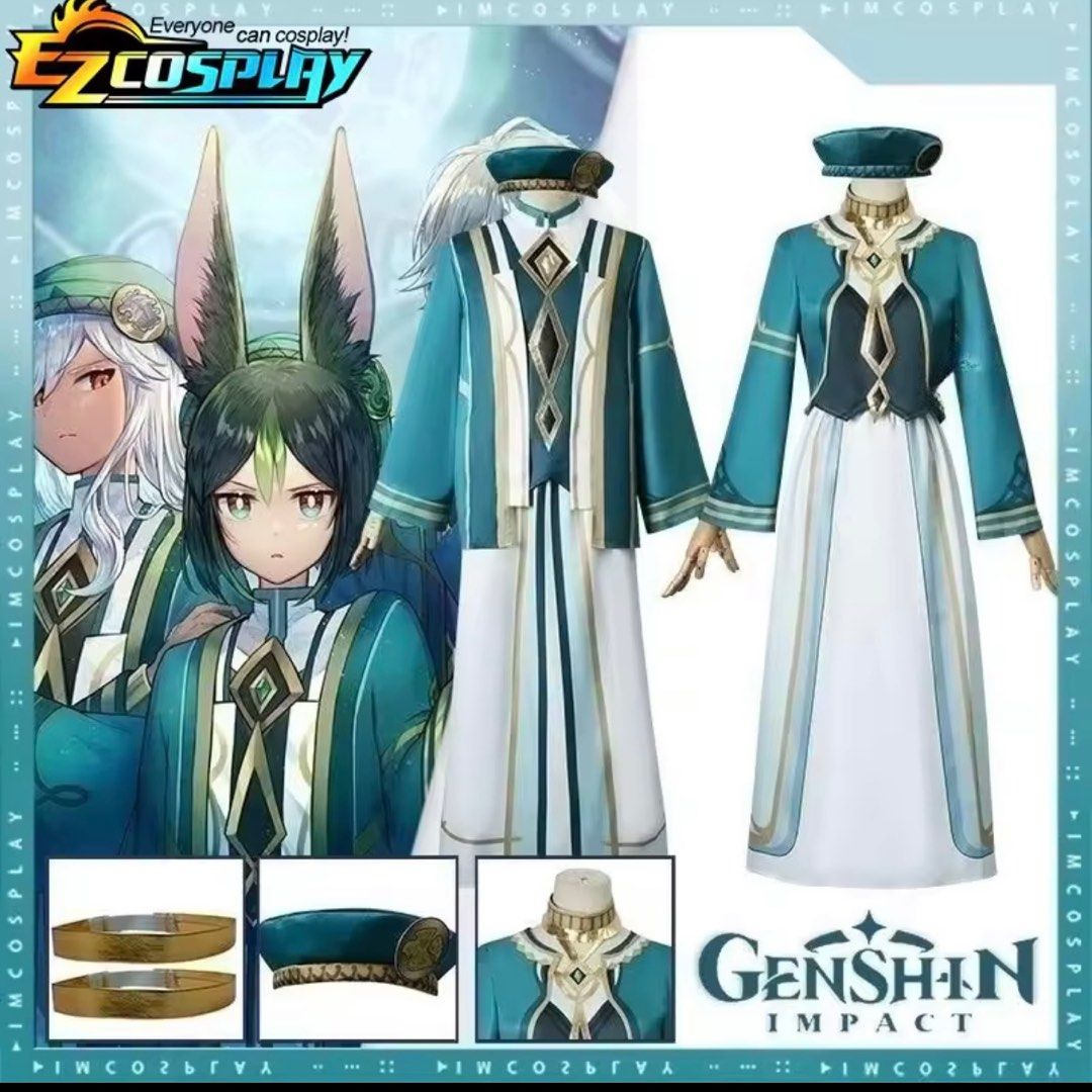 [PO] Sumeru The Akademiya Uniform Genshin Impact Cosplay, Hobbies ...