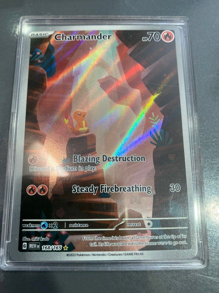 Pokemon TCG 151 Charmander, Hobbies & Toys, Memorabilia & Collectibles ...