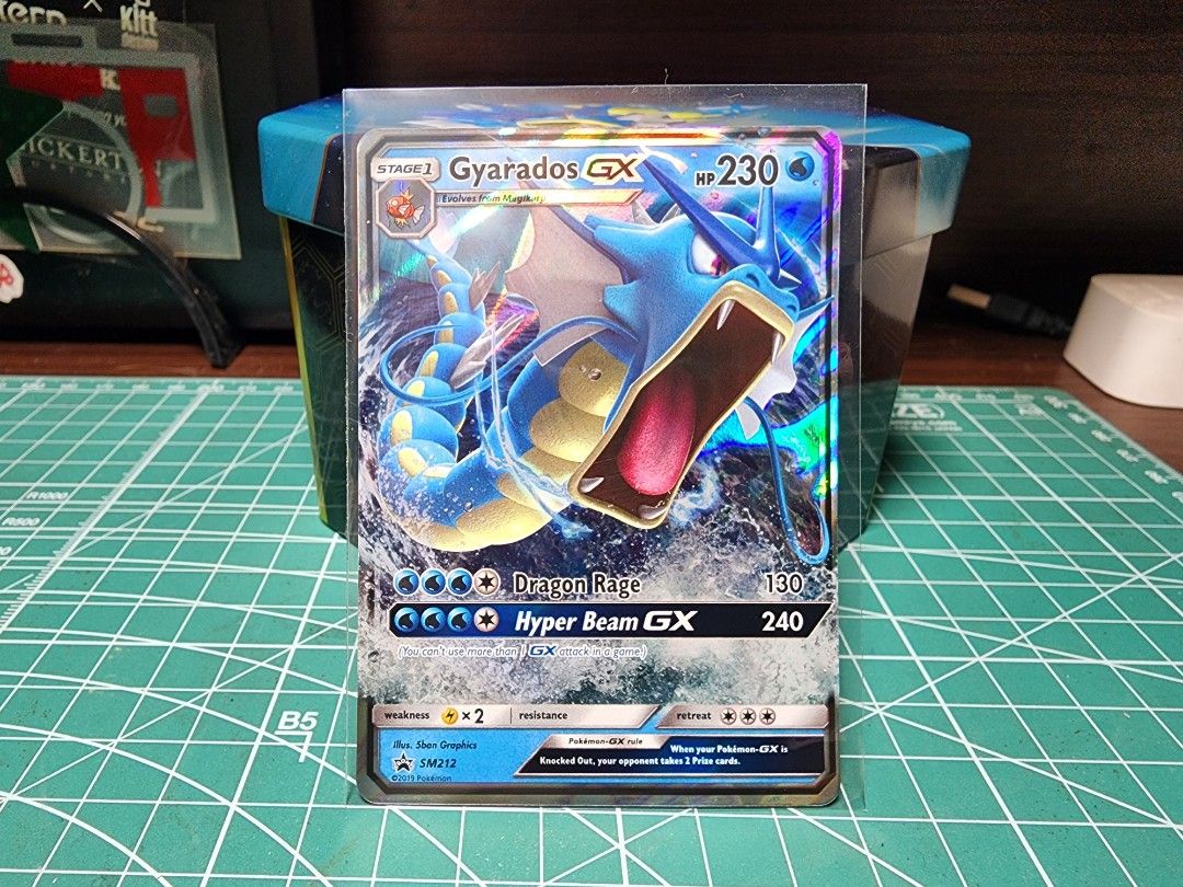 Pokemon Card Mewtwo GX & Gyarados GX, Hobbies & Toys, Toys & Games on ...