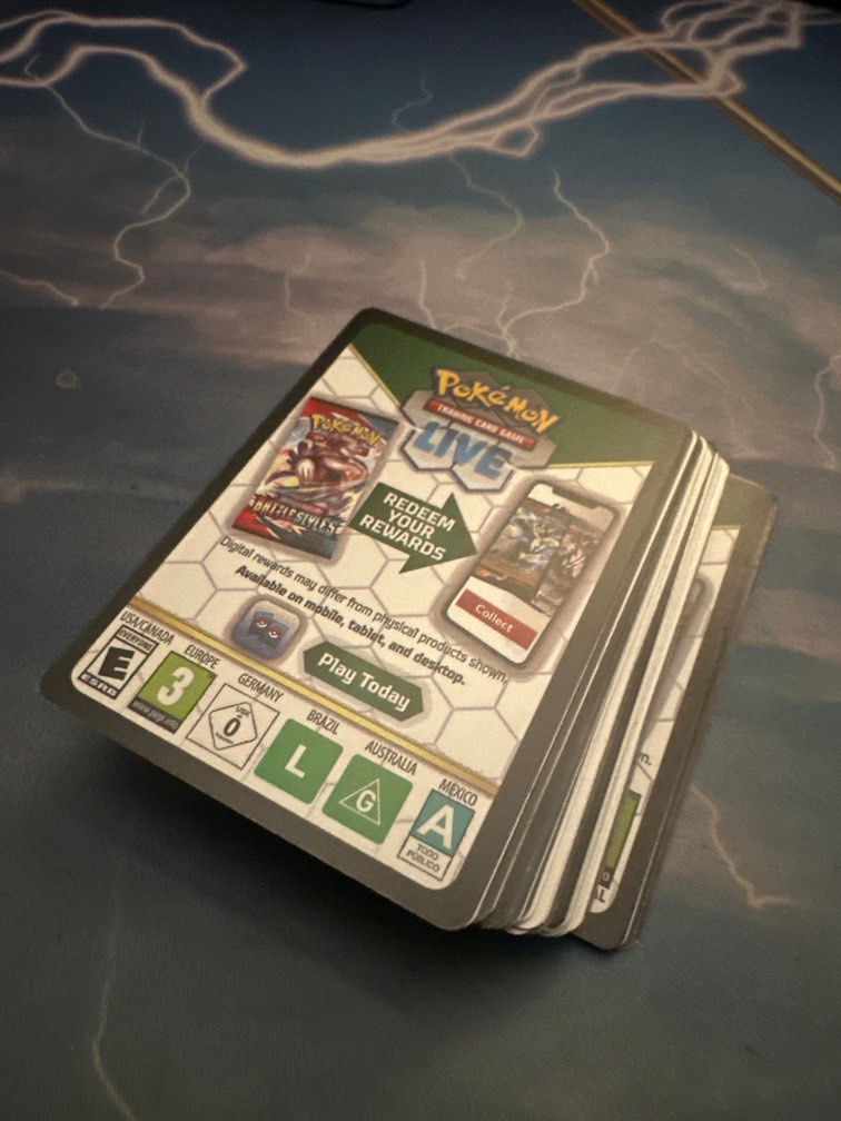 Pokemon tcg code cards, Hobbies & Toys, Toys & Games on Carousell