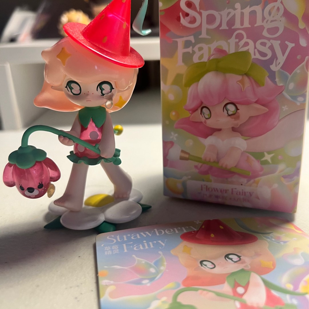 POP MART Azura Spring Fantasy - Strawberry Fairy, Hobbies & Toys, Toys ...