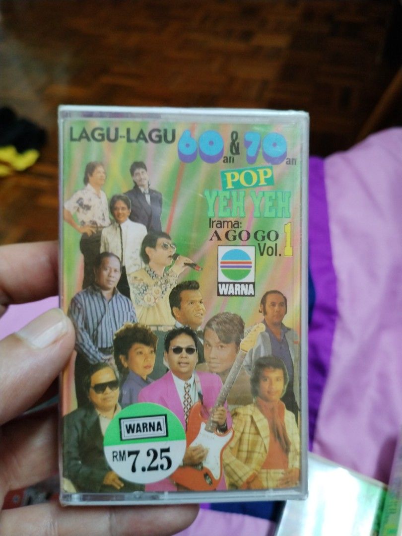 Pop yeh yeh dan Agogo kaset ramai artis, Hobbies & Toys, Music & Media, Music Scores on Carousell