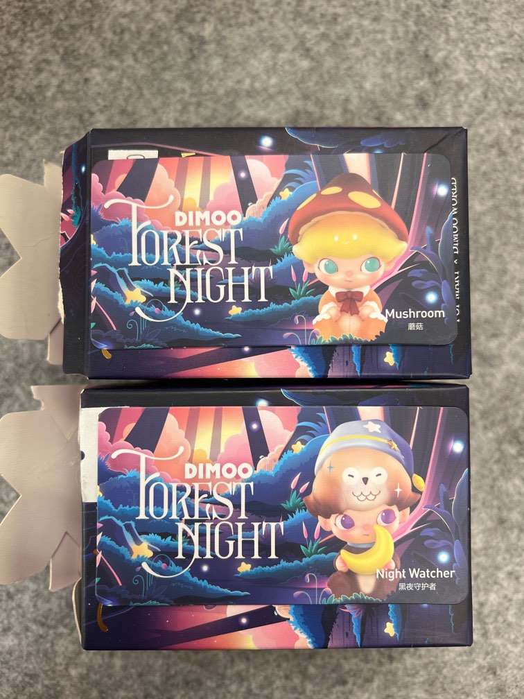 Popmart Dimoo Forest Night, 興趣及遊戲, 玩具 & 遊戲類 - Carousell