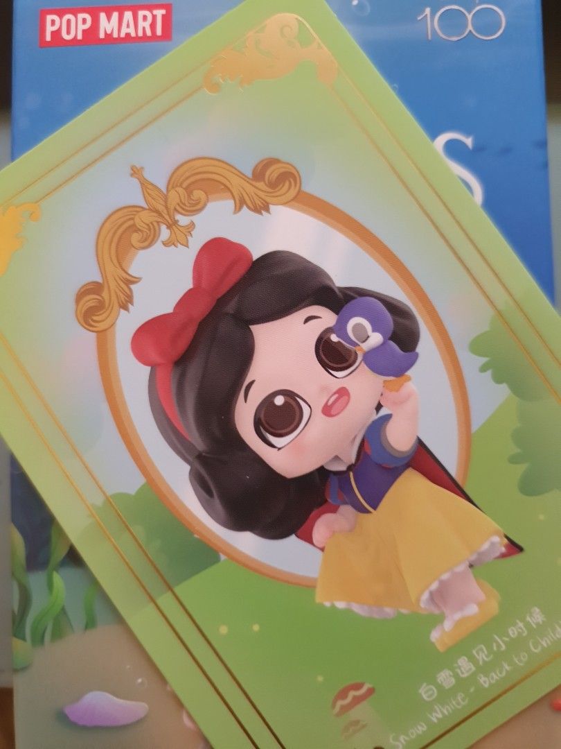 POPMART DISNEY PRINCESS CHILDHOOD SNOW WHITE SECRET BACK TO CHILDHOOD ...