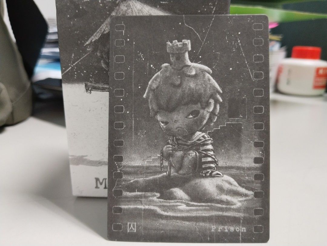 Popmart Hirono Prison Mime arttoys sealed foil, Hobbies & Toys, Toys ...