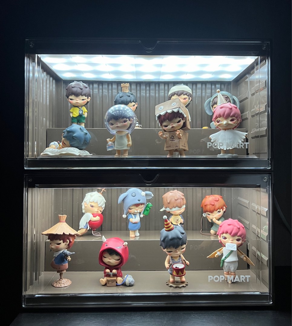 POPMART Hirono Series with display case, Hobbies & Toys, Toys & Games ...