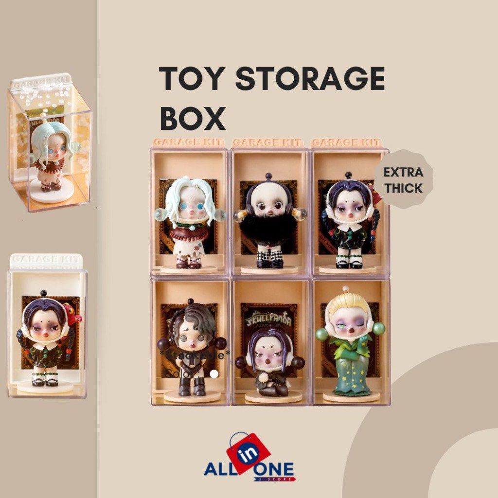 Popmart storage box, Hobbies & Toys, Toys & Games on Carousell