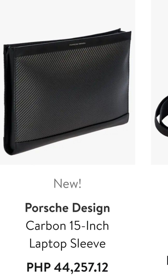 Porsche Design Laptop/ Document Leather Bag, Luxury, Bags & Wallets on ...