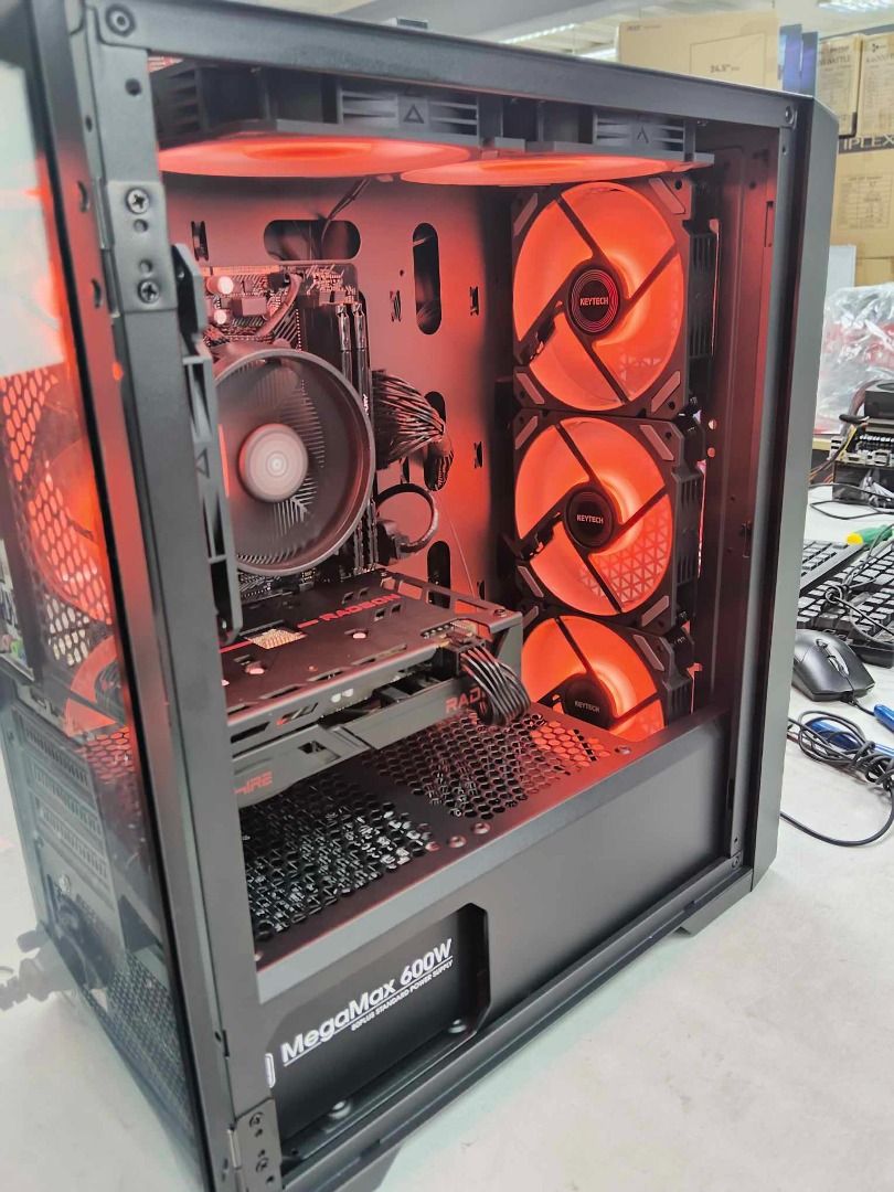 Pre built System Unit Ryzen 5 + Sapphire Pulse 6600, Computers & Tech ...
