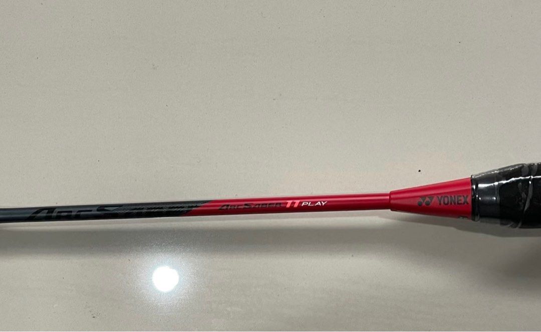 Preloved Racket Yonex Arc Saber 11play Badminton Racquet, Sports ...