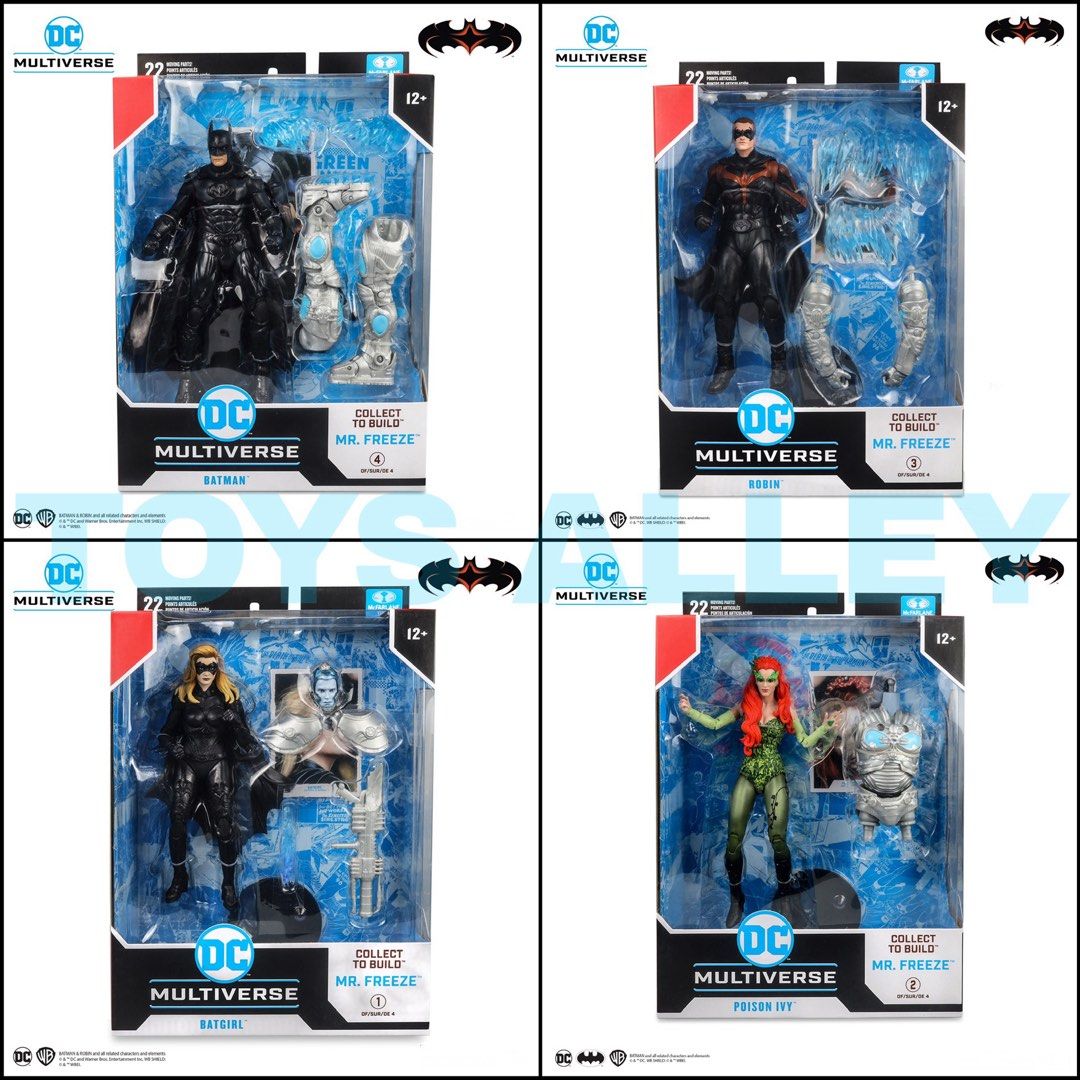 [Preorder] McFarlane DC Multiverse Batman / Robin / Batgirl / Poison ...