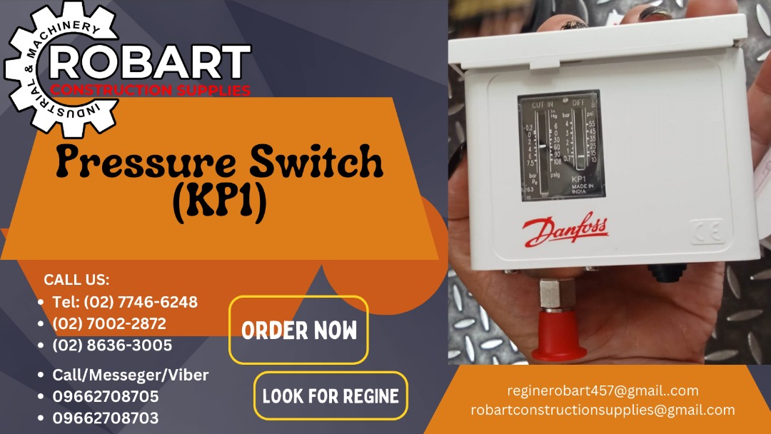 Pressure Switch (KP1), Commercial & Industrial, Construction Tools ...