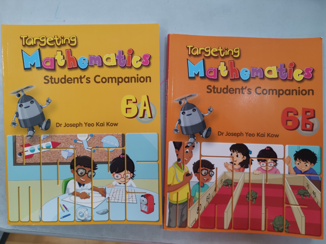 Primary 6 P6 Targeting Mathematics Student Companion, Hobbies & Toys ...