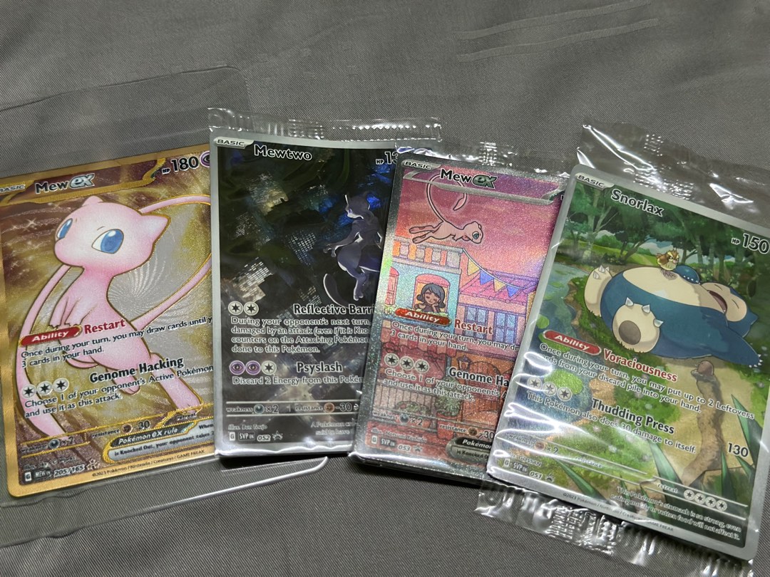 Pokemon TCG 151 promos, Hobbies & Toys, Toys & Games on Carousell