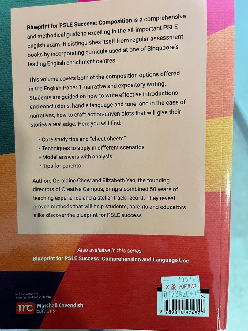 PSLE English Composition, Hobbies & Toys, Books & Magazines, Textbooks ...