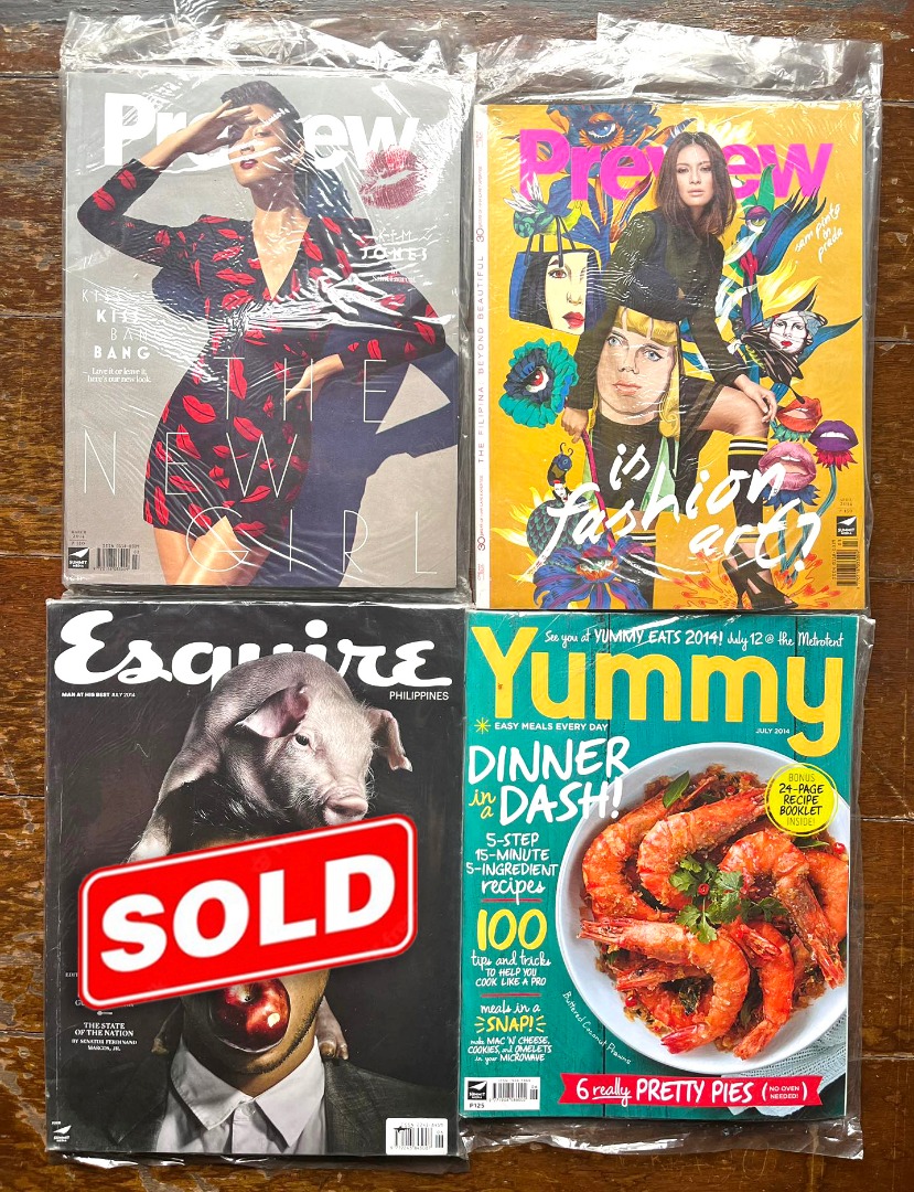 Random Magazine titles Year 2014, Hobbies & Toys, Books & Magazines ...