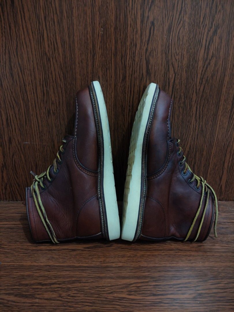 Redwing 1907 moc toe, Fesyen Pria, Sepatu , Sepatu Boot di Carousell